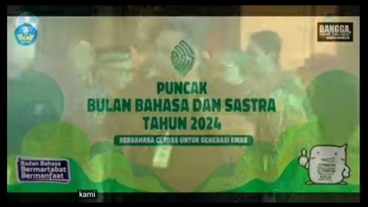 Menyemarakkan Bulan Bahasa dan Sastra 2024: "Berbahasa Cerdas untuk Generasi Emas ...