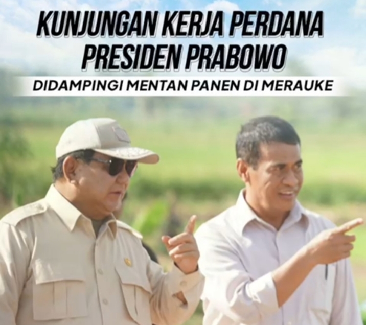 Kunjungan Perdana Presiden Prabowo di Merauke: Tegaskan Komitmen Percepatan Swasembada Pangan ...