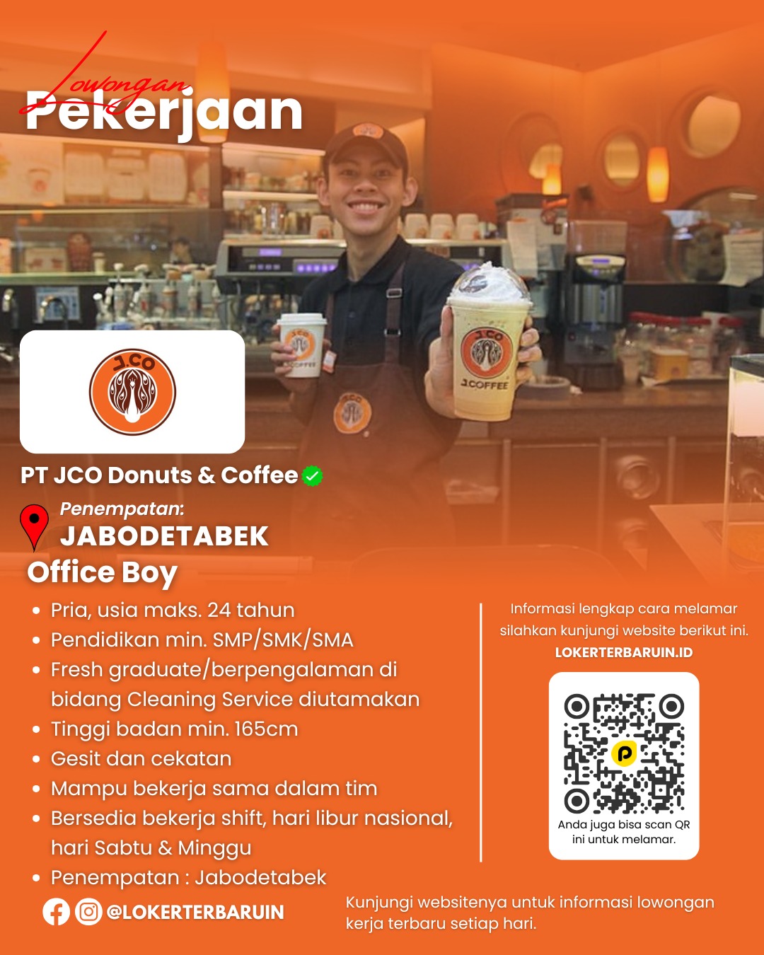 Lowongan Kerja Menarik di PT JCO Donuts & Coffee: Kesempatan untuk ...