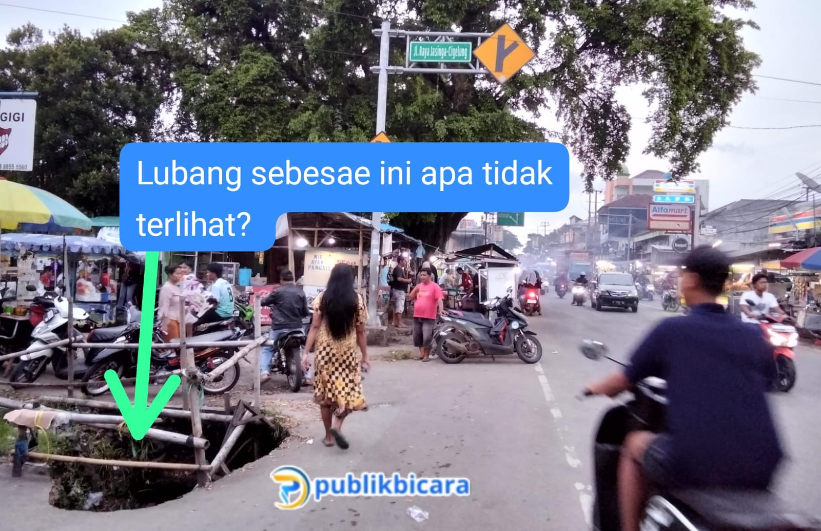 Jalan Raya Jasinga Ambrol, Warga dan Pengguna Jalan Resah ...