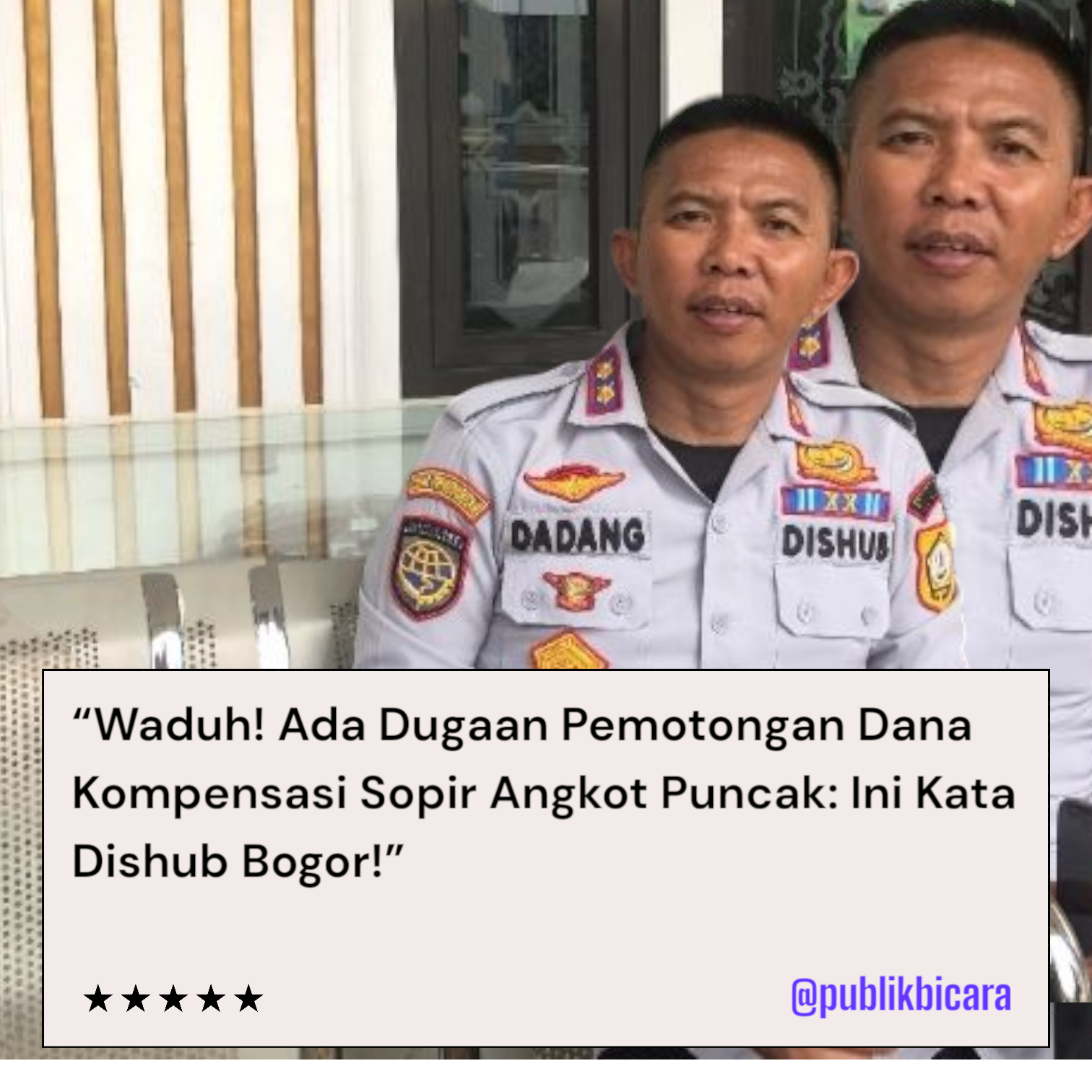 Waduh! Ada Dugaan Pemotongan Dana Kompensasi Sopir Angkot Puncak: Ini ...
