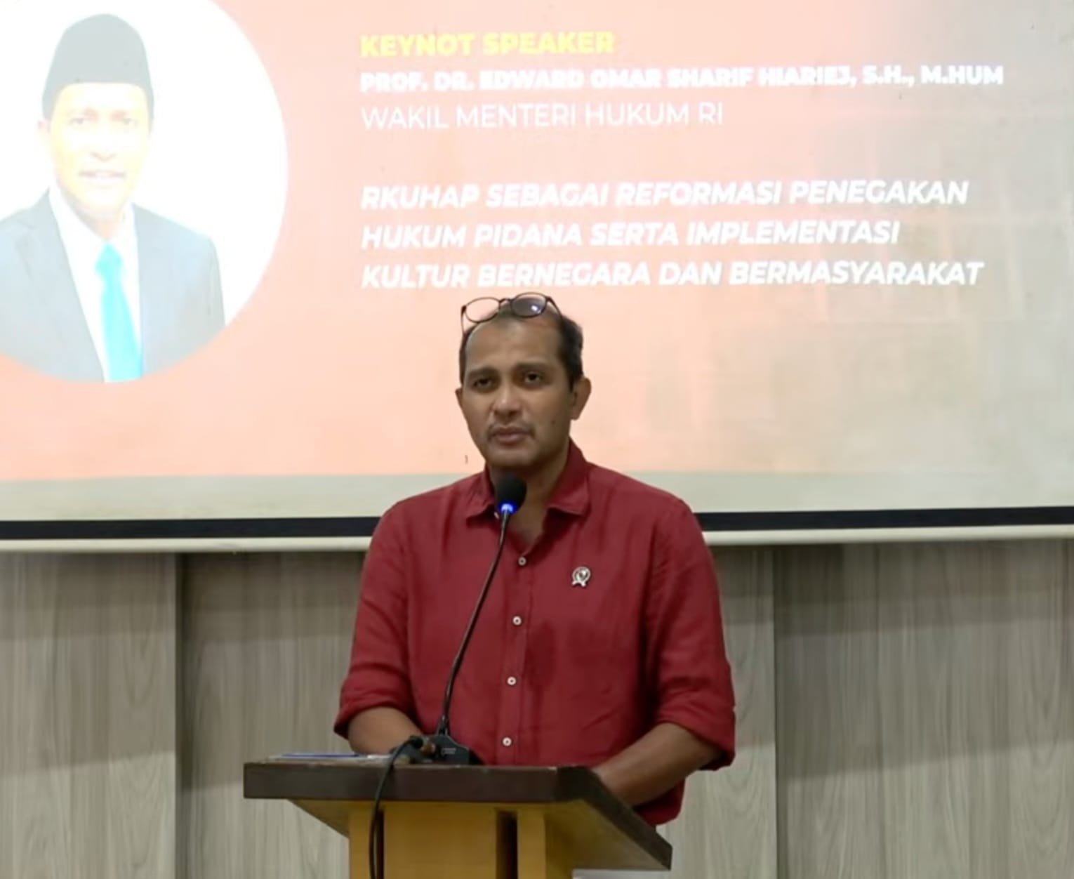 Prof Eddy Jelaskan Penyusunan RKUHAP Bukan Perkara Sederhana ...